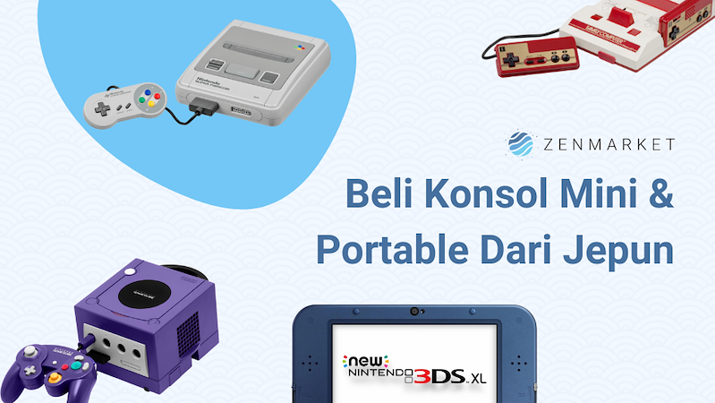 Retro Konsole dan Permainan Video dari Jepun dengan ZenMarket